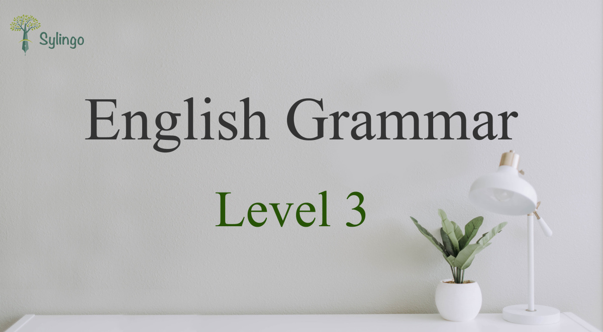 English grammar - Level 3 | Sylingo English grammar - Level 3 | Sylingo